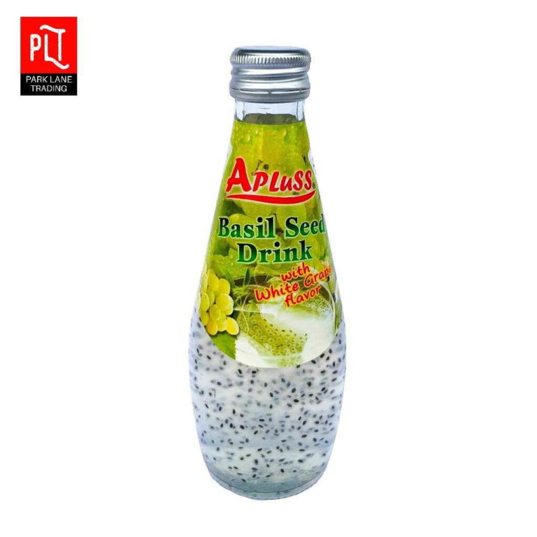 Apluss Basil Seeds White Grape Drinks (1Carton X 24Bottle) – Snack ...