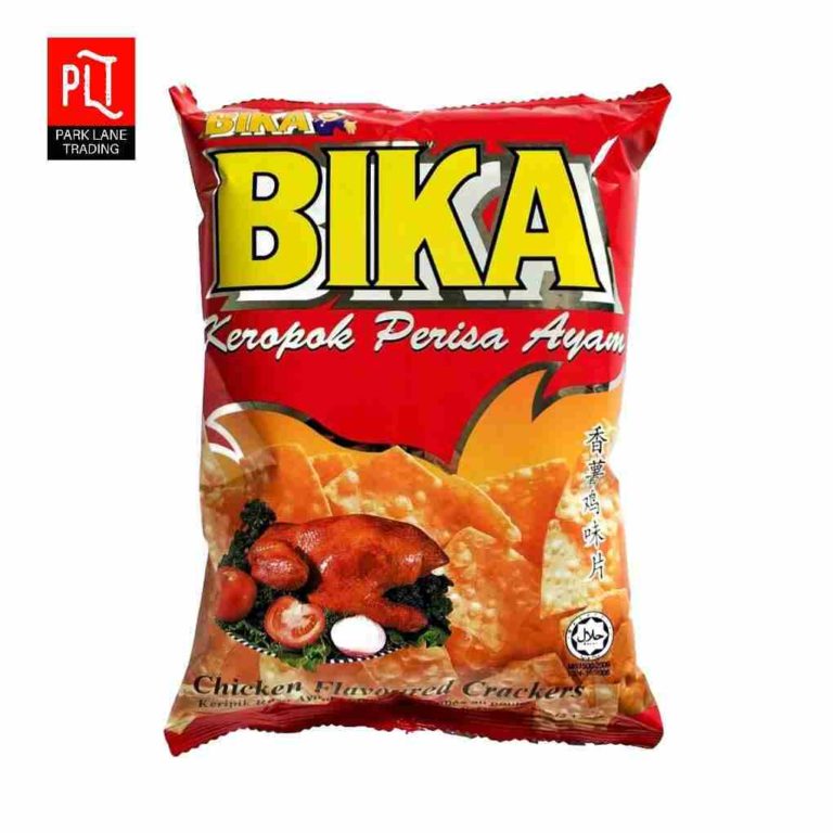 Bika 70g Chicken Cracker (1Bag X 10Packet) – Snack Foods Wholesale Supply