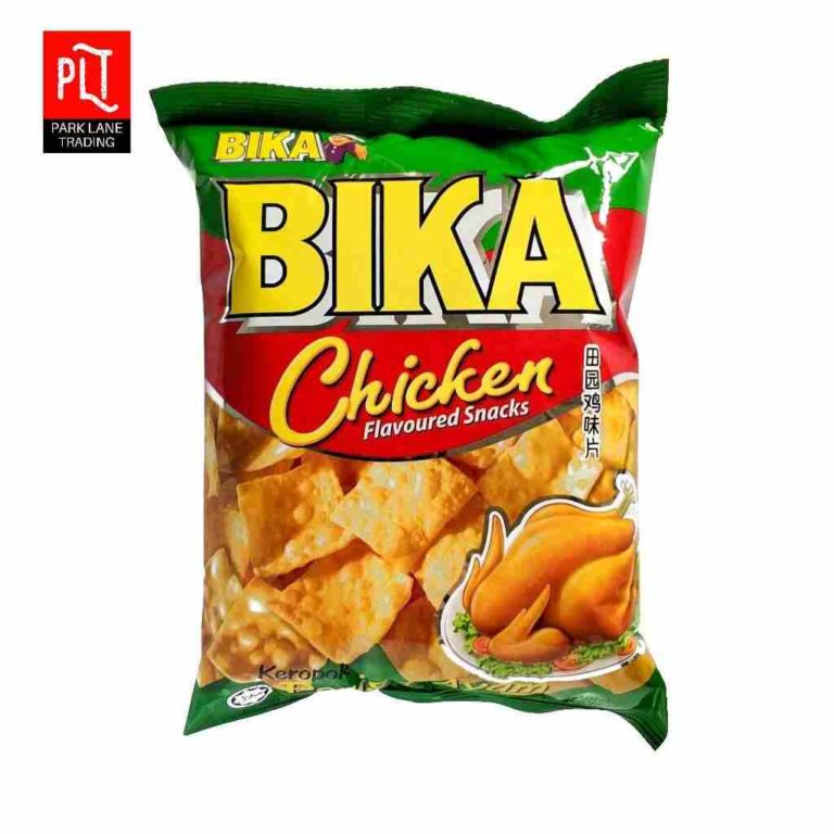 Bika 70g Chicken Snacks (1Bag X 10Packet) – Snack Foods Wholesale Supply