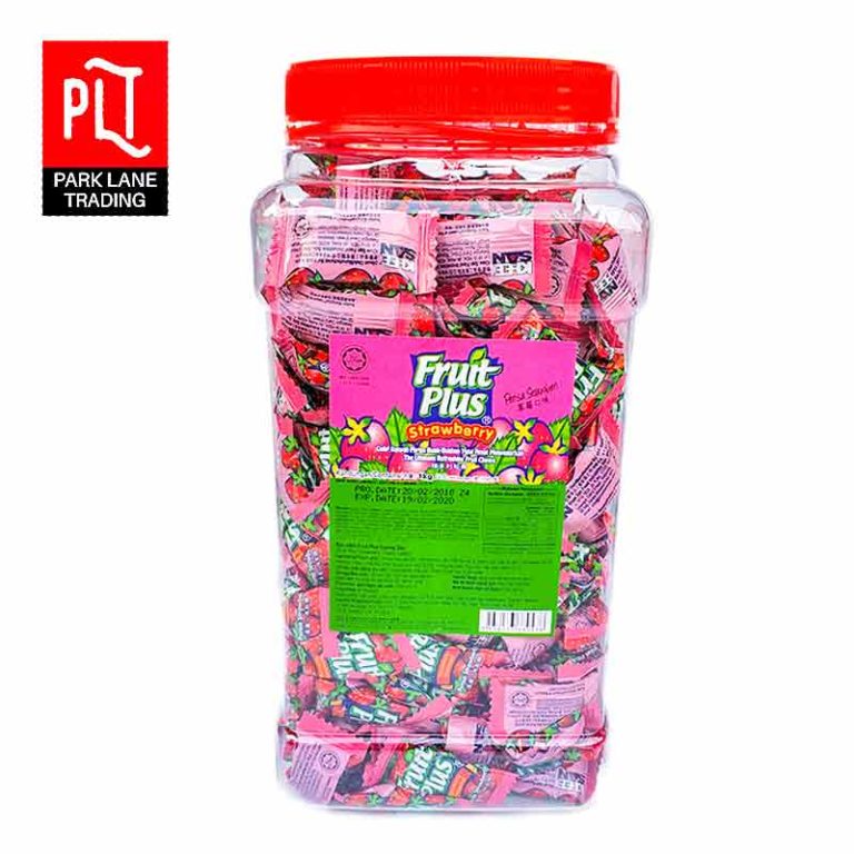 Fruit Plus Jar Strawberry (1 Jar) – Snack Foods Wholesale Supply