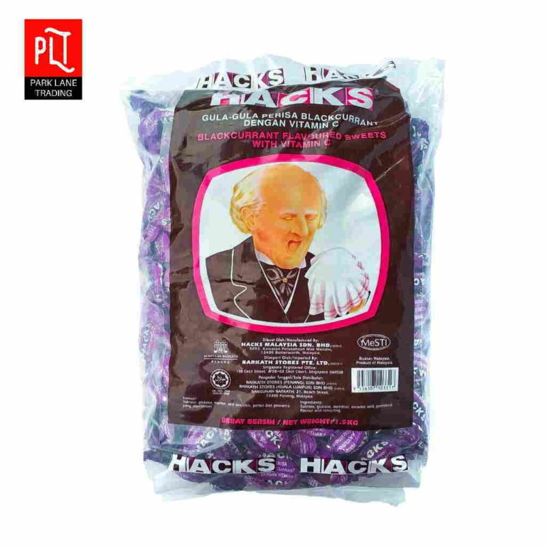 Hacks Blackcurrant 1.5kg (1 Bag) – Snack Foods Wholesale Supply