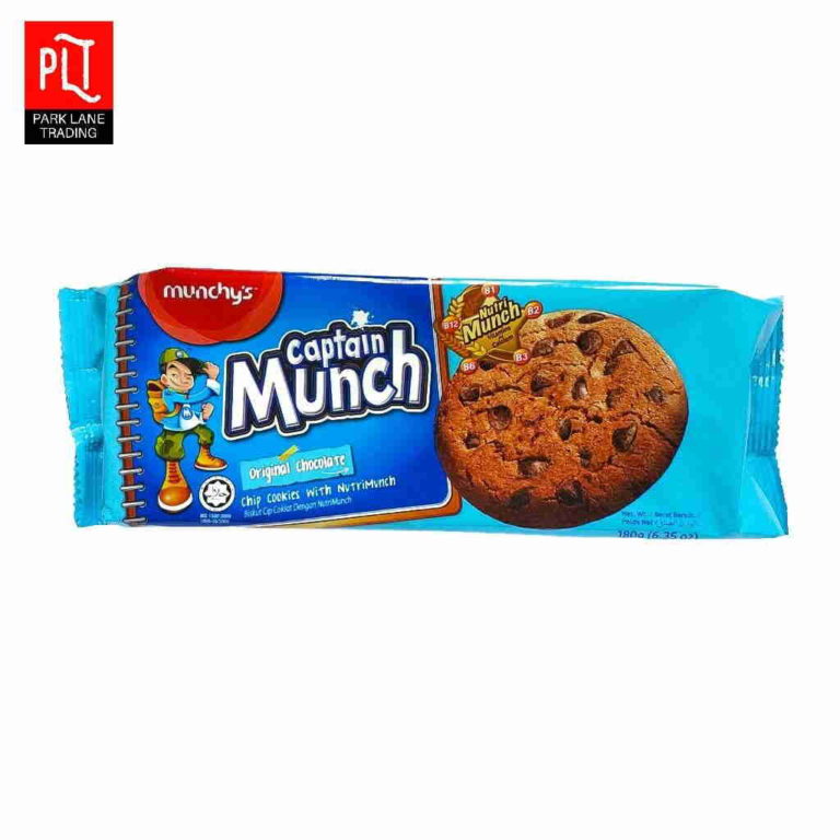 Munchy's Captain Munch 165g Vanilla (1Carton X 12Packet) – Snack Foods ...