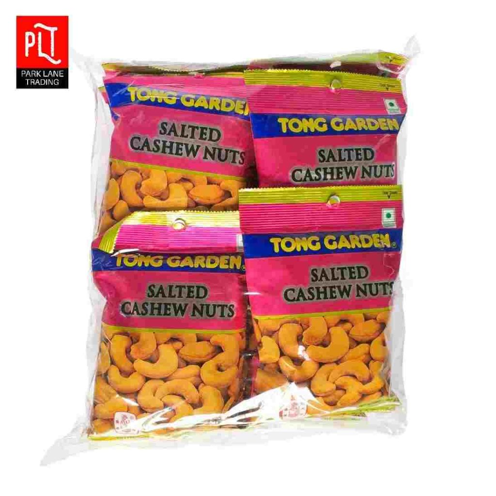 Tong Garden 40g Salted Cashew (1Bag X 12Packet) – Snack Foods Wholesale ...