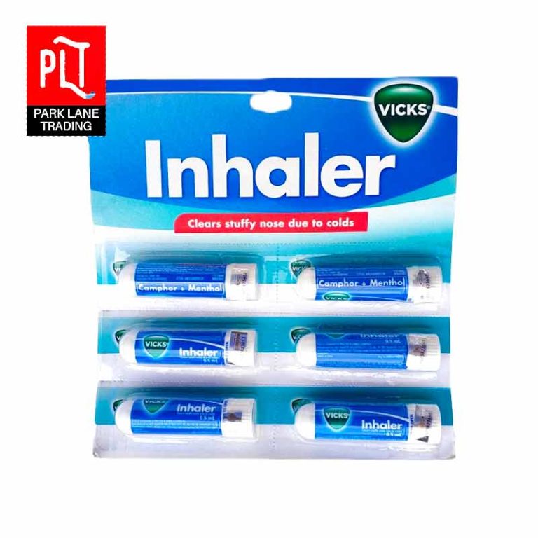 Vicks Inhaler 0.5ml (1Kad X 6Pcs) – Snack Foods Wholesale Supply