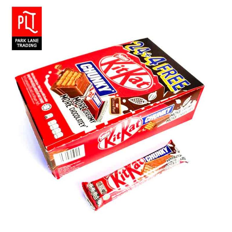 Kit Kat Chunky Original 38g (1 Outer X 24Pcs) – Snack Foods Wholesale ...