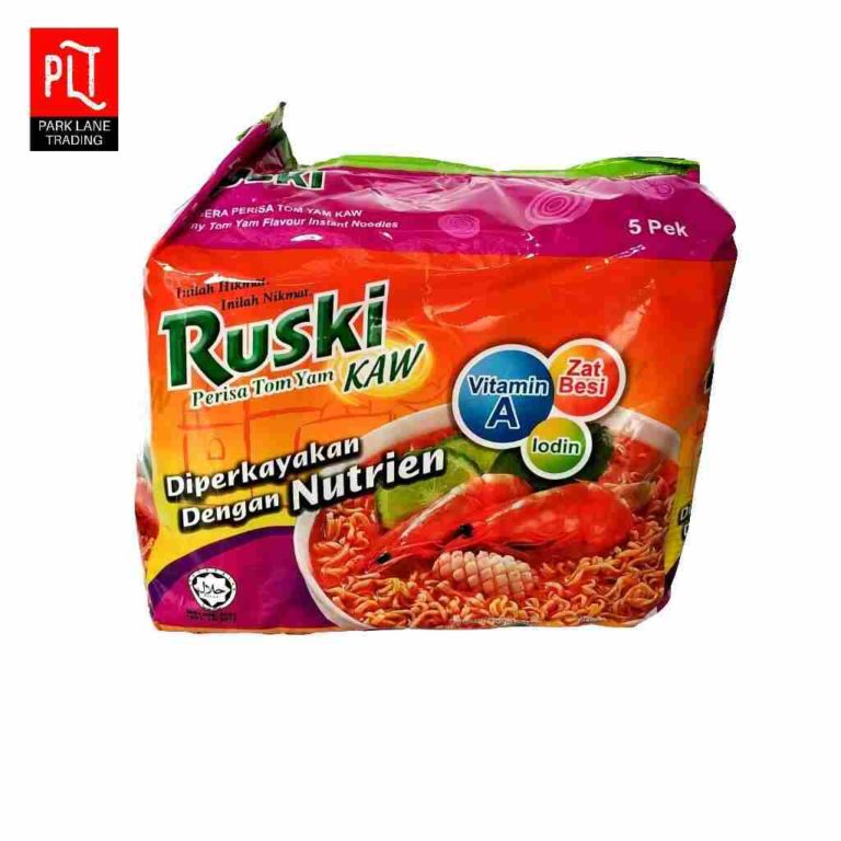 Ruski Mi Tom Yam Kaw 80g (9Bag X 5Packet) – Snack Foods Wholesale Supply