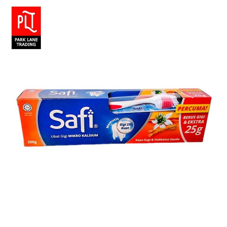 Safi Toothpaste 175G Kayu Sugi (1 Outer X 12Pcs) – Snack Foods ...