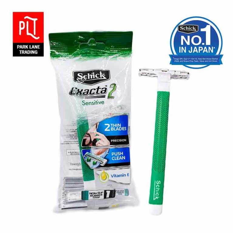 Schick Exacta 2 Razor Sensitive (12Pcs) – Snack Foods Wholesale Supply