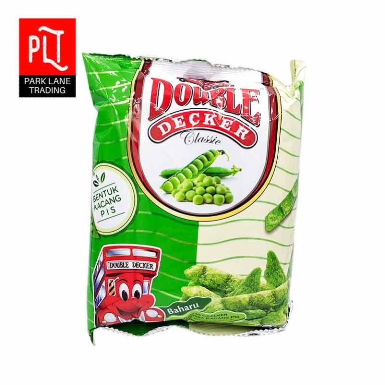 Double Decker 70g Green Pea (1Bag X 10Packet) – Snack Foods Wholesale ...